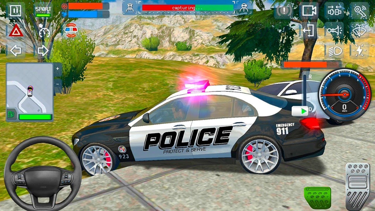Police Sim 2022 - Us Police Commander Driving Mercedes Police Cops ...