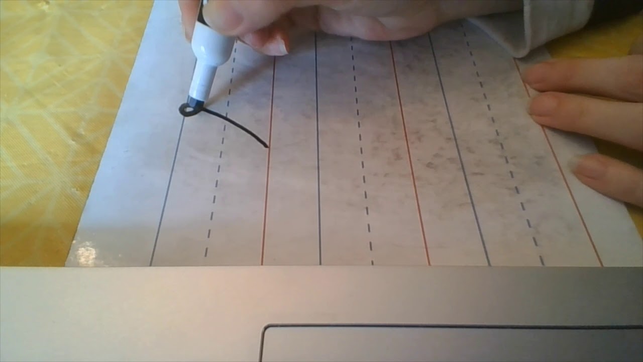 How to Write Cursive Letters A, C, D, G, O, & Q - YouTube