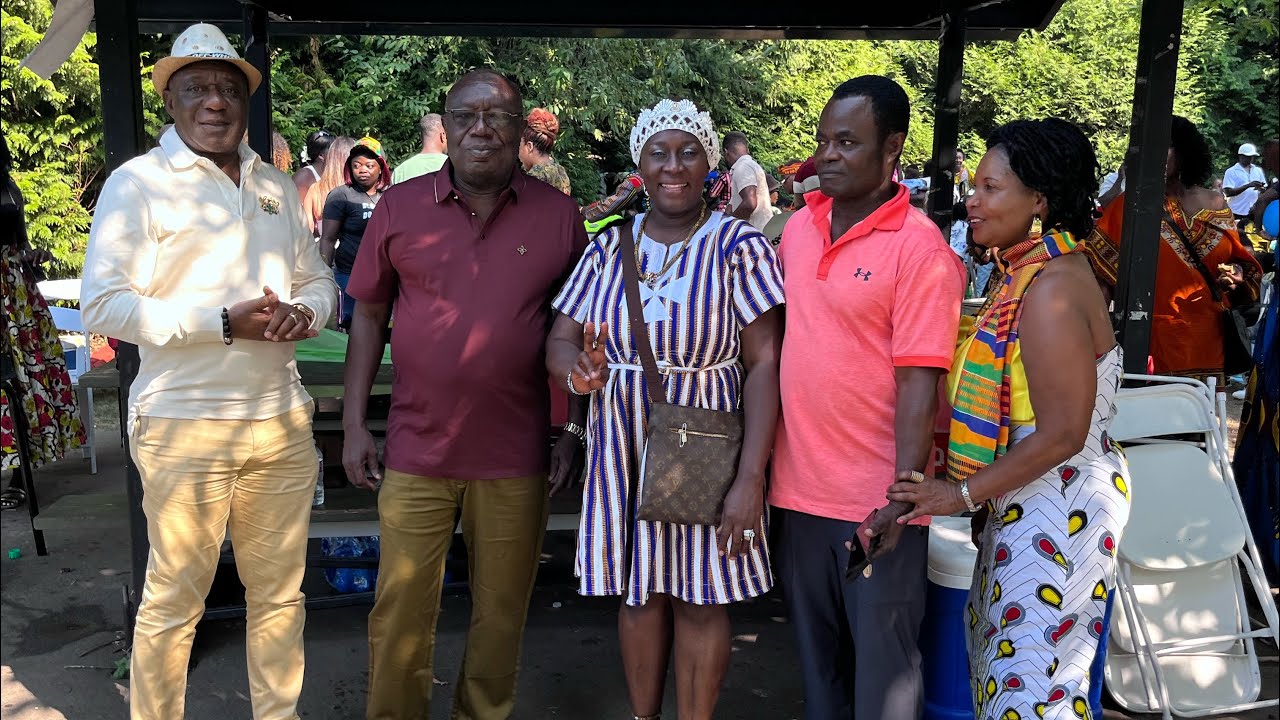 Authentic food-fufu Ghana 🇬🇭 Vancouver canada 🇨🇦 party at the park ...