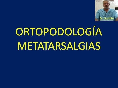 Ortopodología metatarsalgias - YouTube