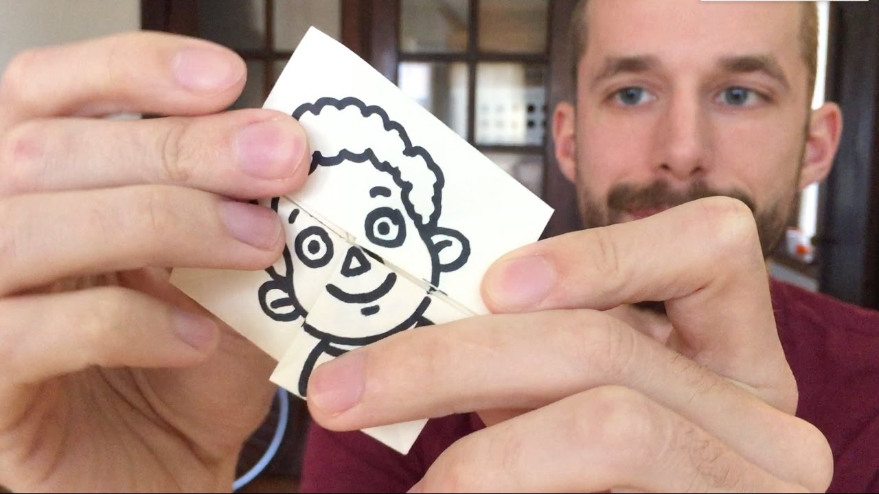 How To Make an Origami Face Changer - YouTube