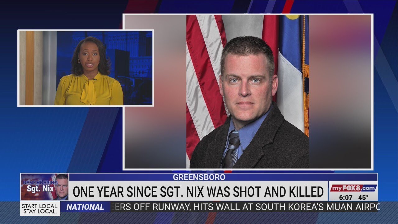 Monday marks 1 year since Sgt. Dale Nix was shot and killed - YouTube
