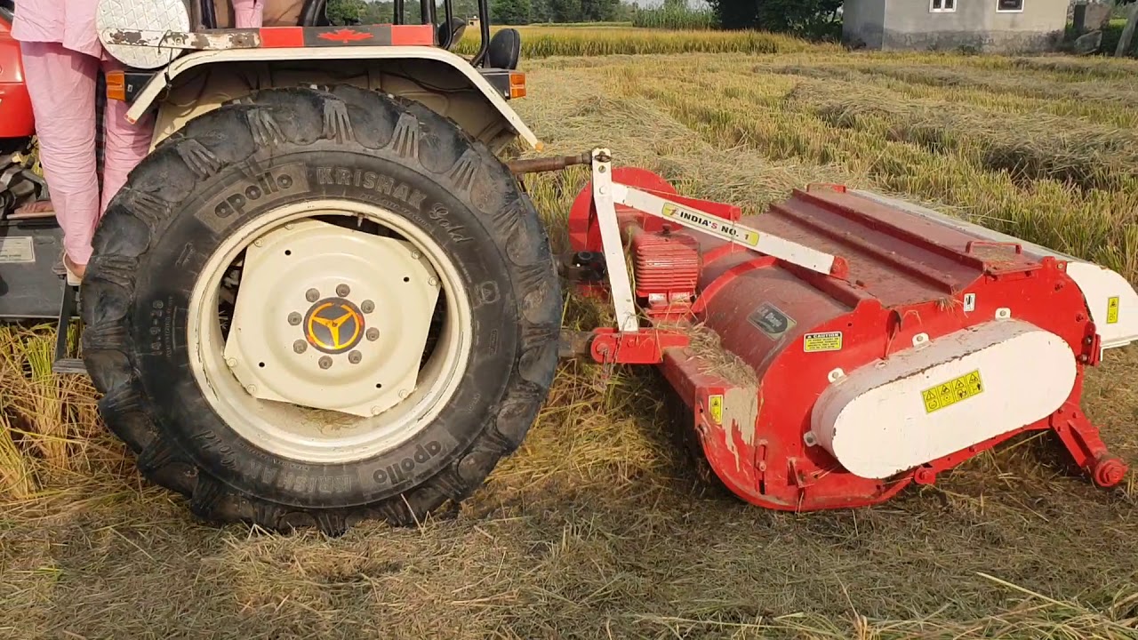 Paddy chopper swaraj 855 9814767091 9814777698 - YouTube