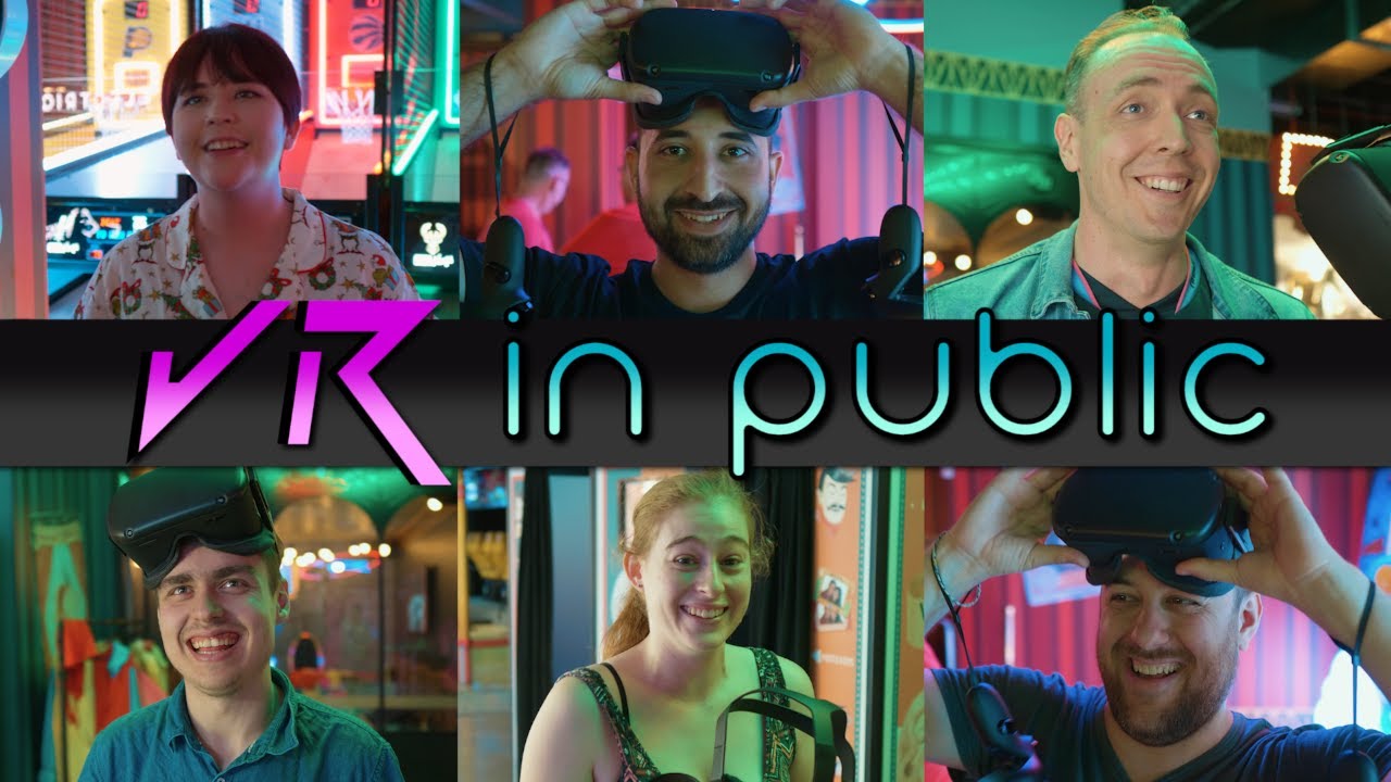 VR in Public | OhShape on Oculus Quest | Beat Saber 360° - YouTube