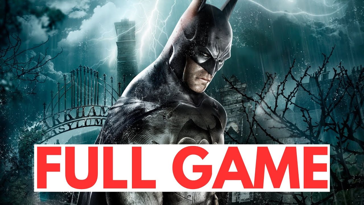 Batman: Arkham Asylum - Longplay Full Game Walkthrough in 4K - YouTube