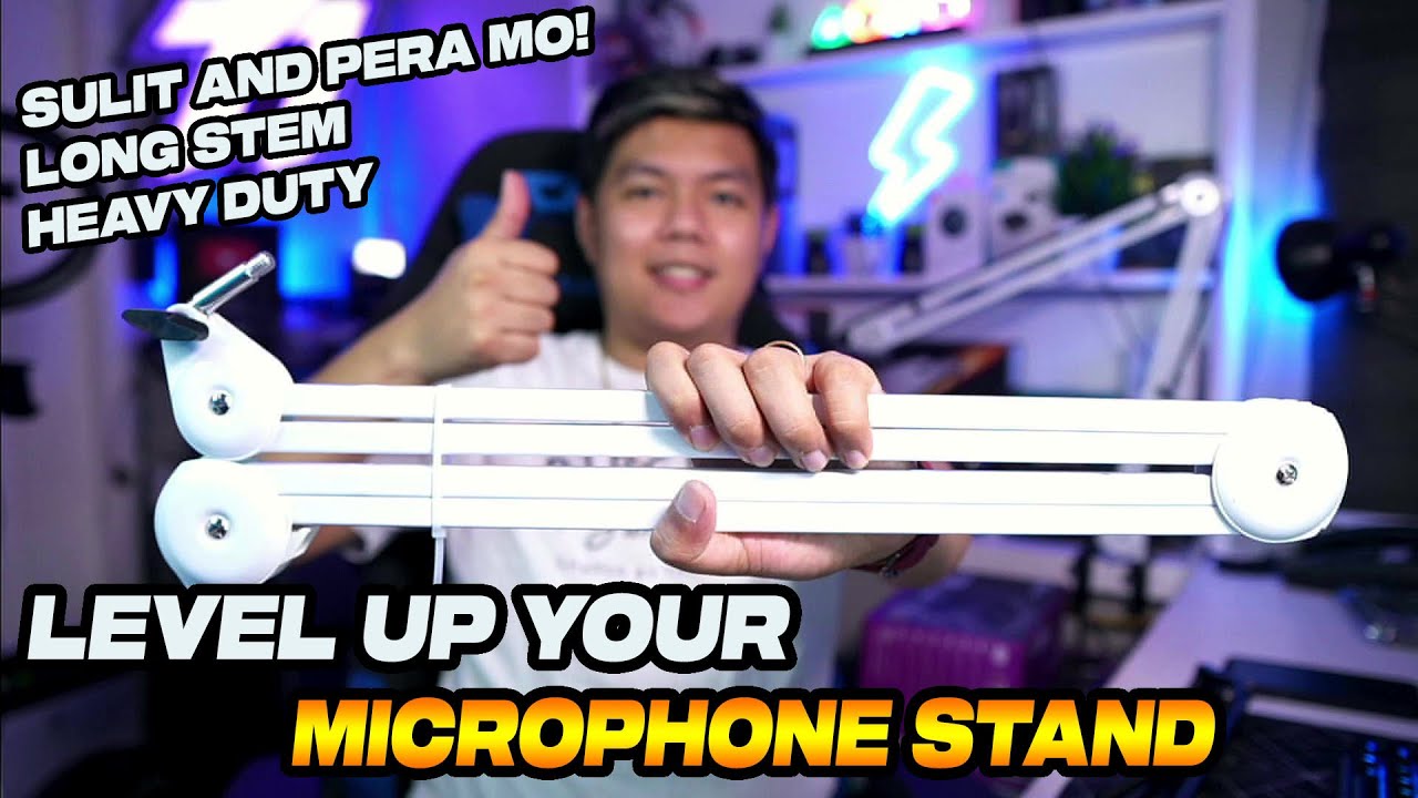 A Cheap Boom Arm For Heavy Mics - Boomi Mic Arm Review! SULIT AND PERA ...