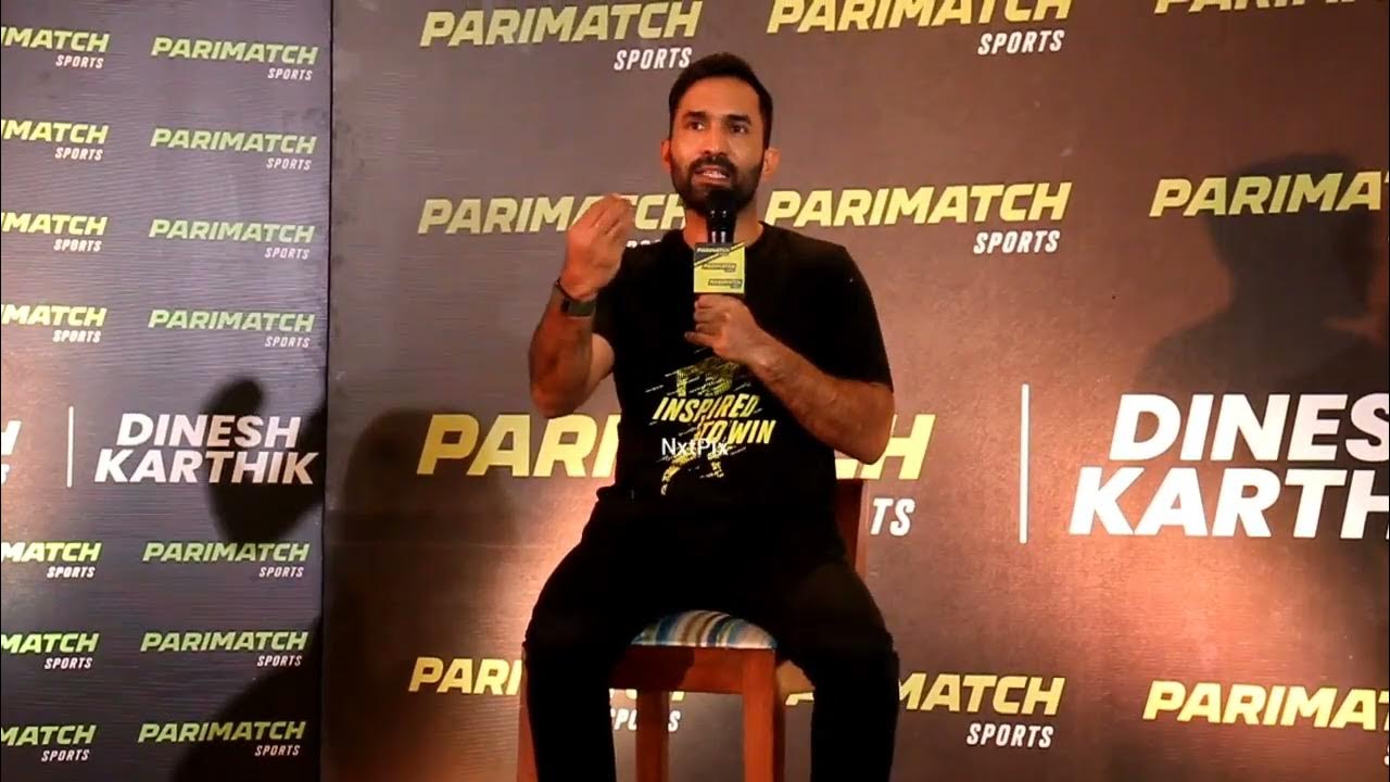 Parimatch Sports Launches a New DK Sportswear Line Inspired by Dinesh Karthik | Pressmeet ...