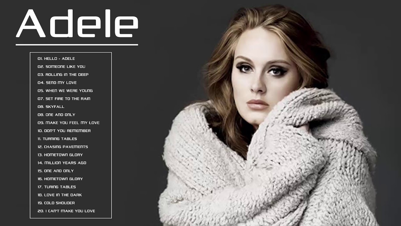 Adele Greatest Hits Full Album Adele Best Songs 2021 - YouTube