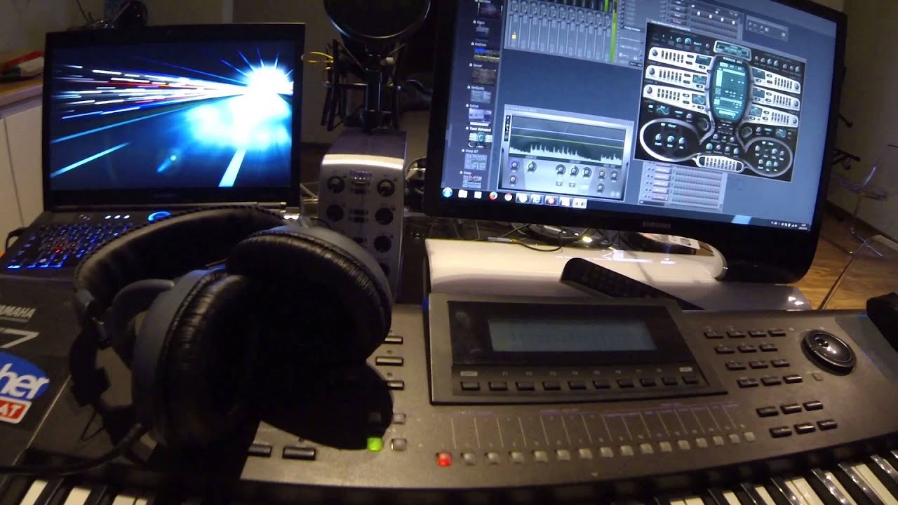 Yamaha W7 FL Studio Toxic Biohazard test MIDI - YouTube