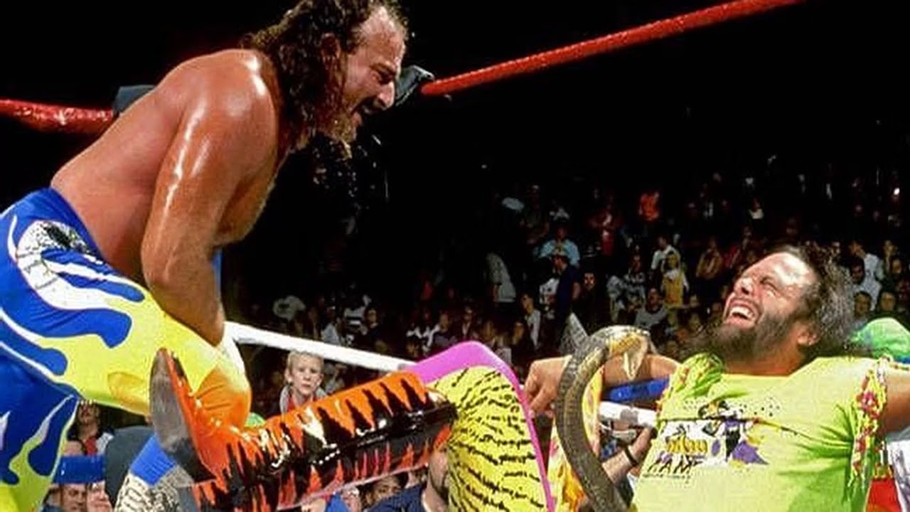 Macho Man Randy Savage Is Immune To Snake Bites - YouTube