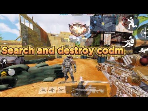 Search and destroy call of duty mobile gameplay - YouTube