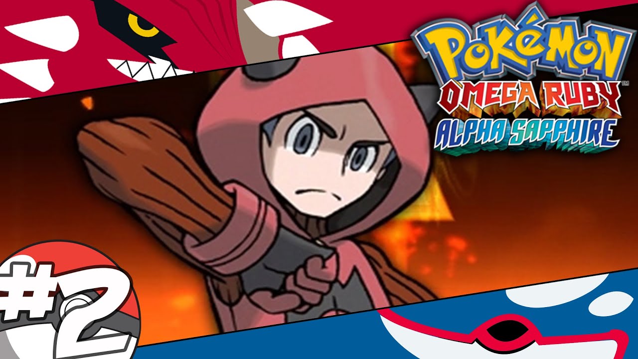 Pokémon Omega Ruby & Alpha Sapphire Playthrough Part 2 - Team Who ...