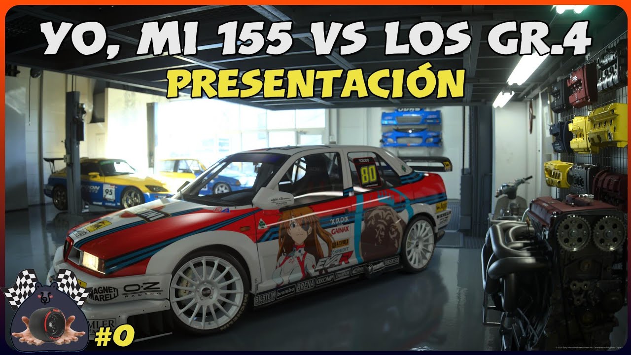 Yo, mi 155 vs GR4 #0 PRESENTACIÓN DEL VEHÍCULO | Gran Turismo 7 PS5 ...