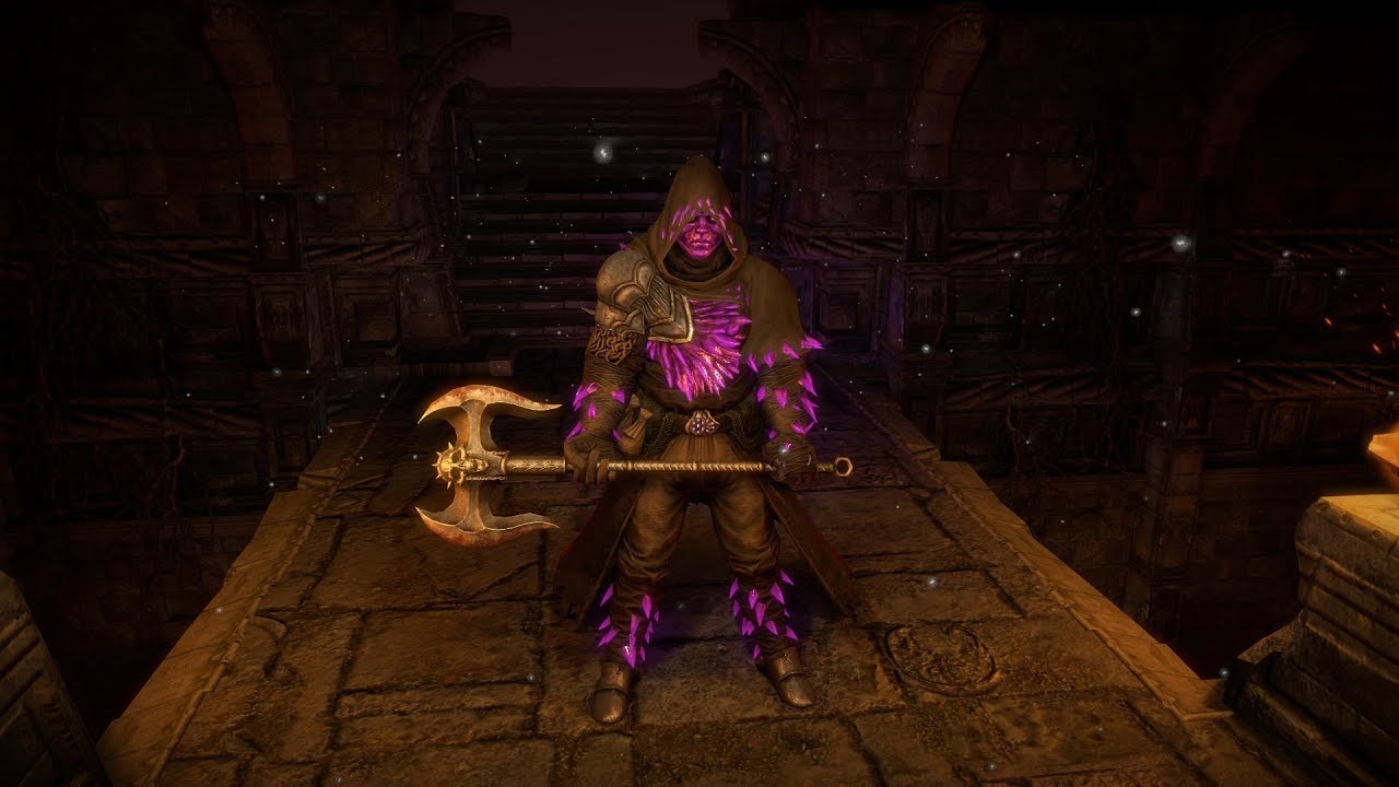 Path of Exile: Purple Crystal Armour Set - YouTube