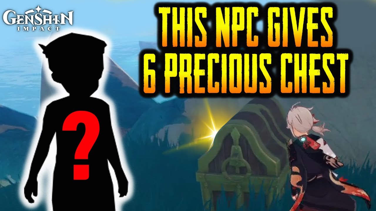 This NPC gives 6 precious chest in INAZUMA - YouTube