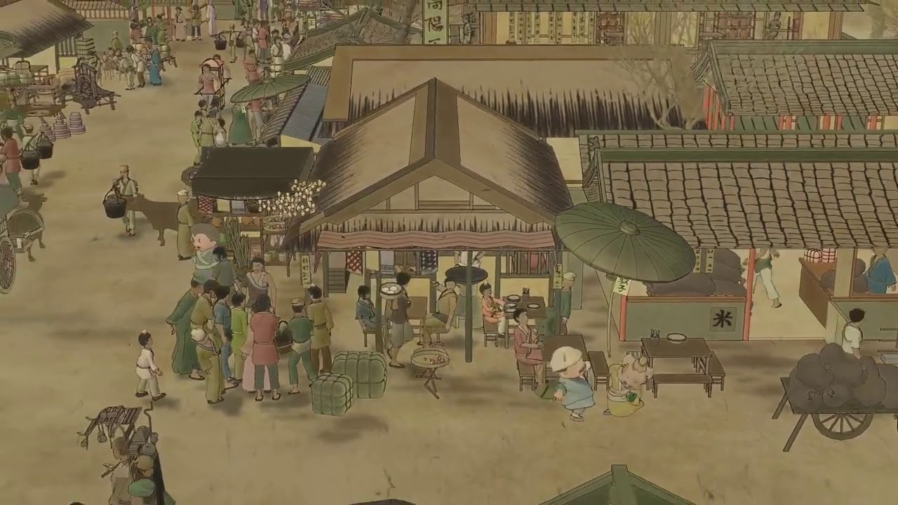 Animated chinese painting - YouTube