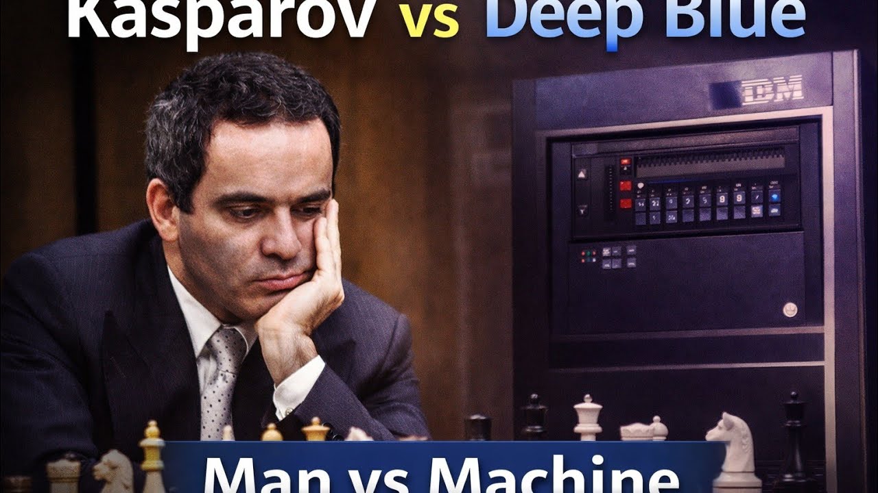 Kasparov vs Deep Blue (1997) ♟️ | Human vs Computer – Man vs Machine ...