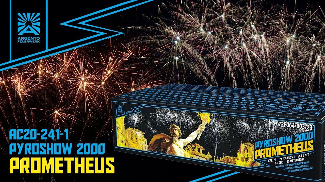 Argento Pyroshow 2000 Prometheus - YouTube