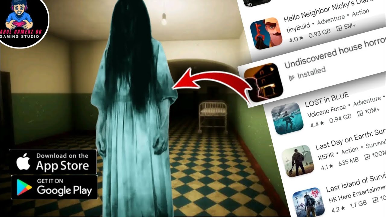 I Play Undiscovered House Horror Game || Rahul Gamerz 06 - YouTube
