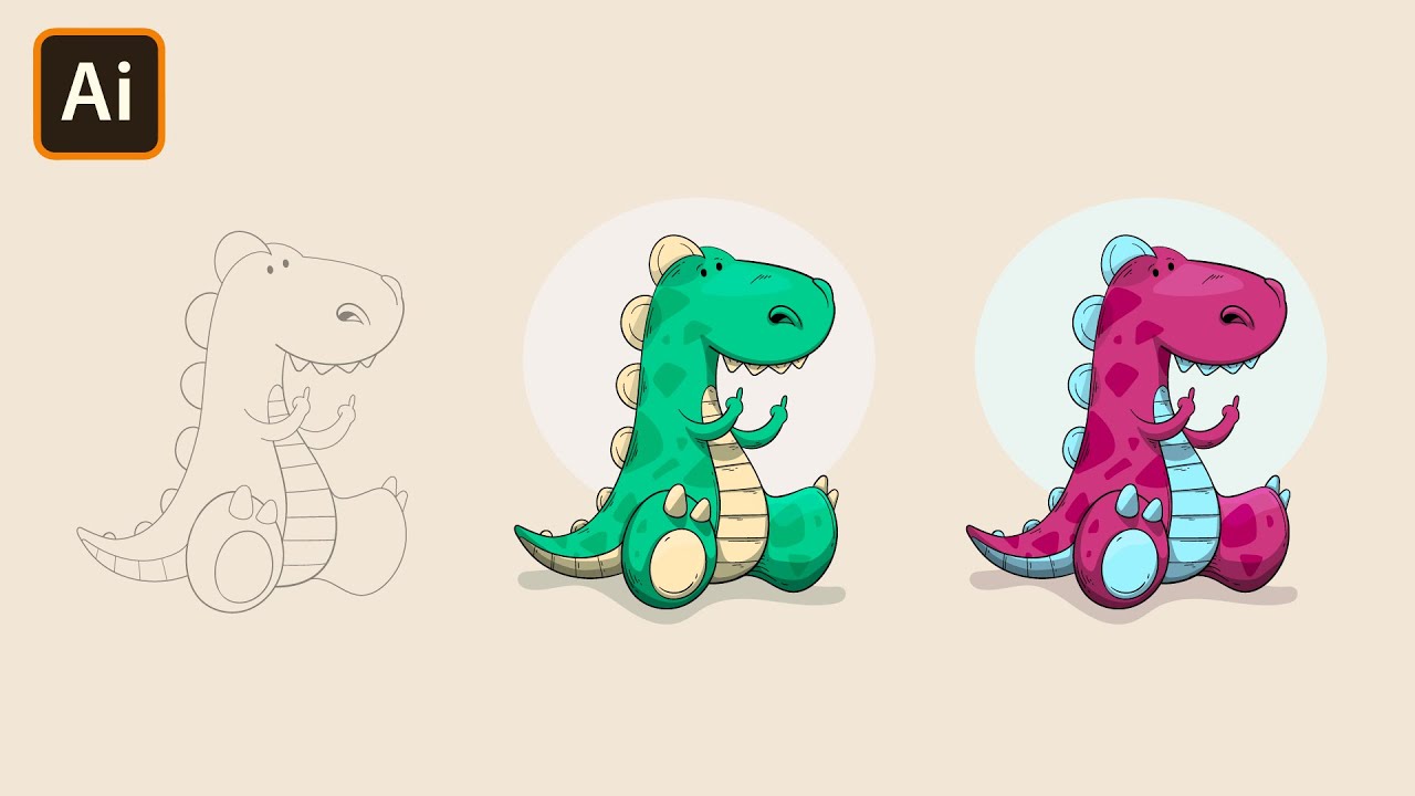 Take Illustrating To The NEXT LEVEL (Adobe Illustrator Tutorial) - YouTube