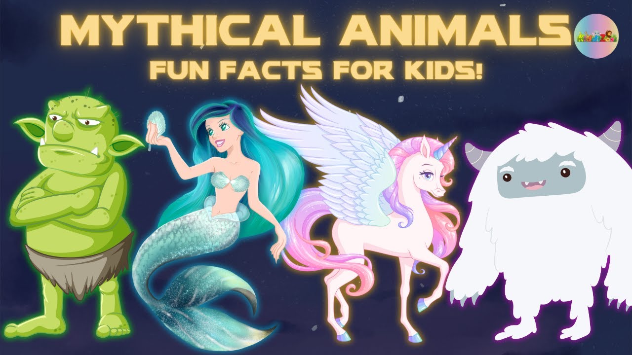 Mythical Animals and Creatures: Fun Facts for Kids to Learn #forkids # ...