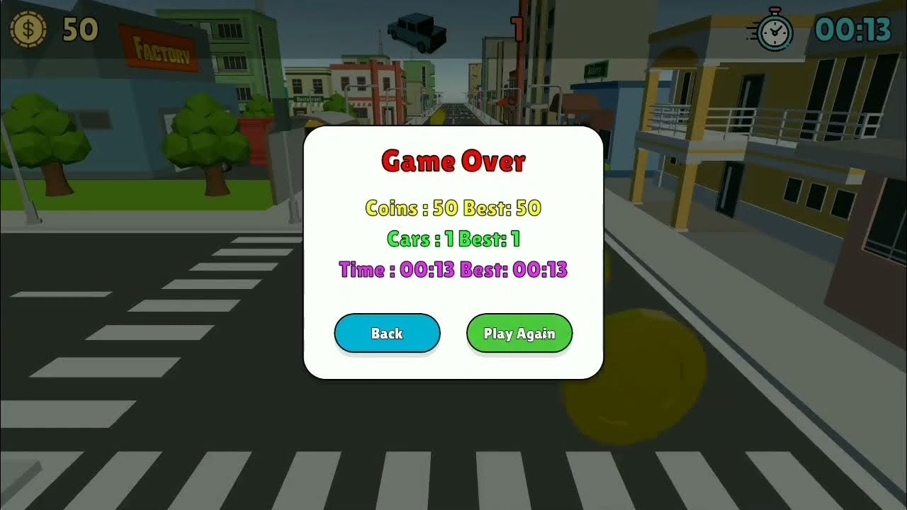 My First Unity Game | Road Runner | GameDev - YouTube