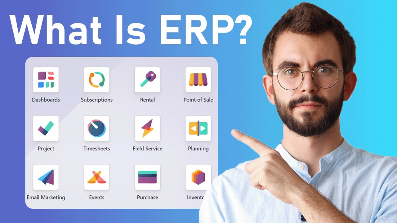 ERP Explainer Video | Enterprise Resource Planning Software (CRM/POS ...