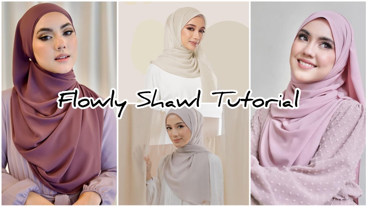 Everyday Simple And Easy Hijab Style । Top New Hijab Tutorial । Flowly ...