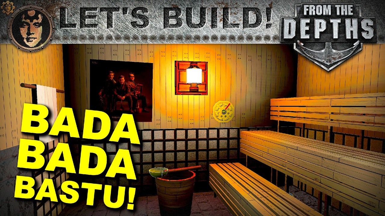 From the Depths Sauna Build! (bada bada bastu) - YouTube