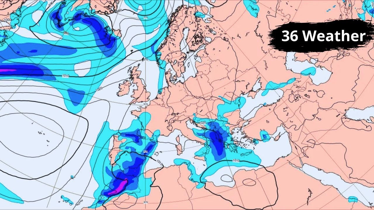 Europe Weather | March 3 , 2025 - ECMWF Model , Precipitation ( Rain ...