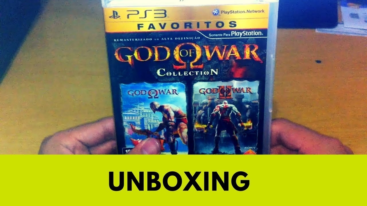 God of War Collection - PS3 Unboxing - YouTube