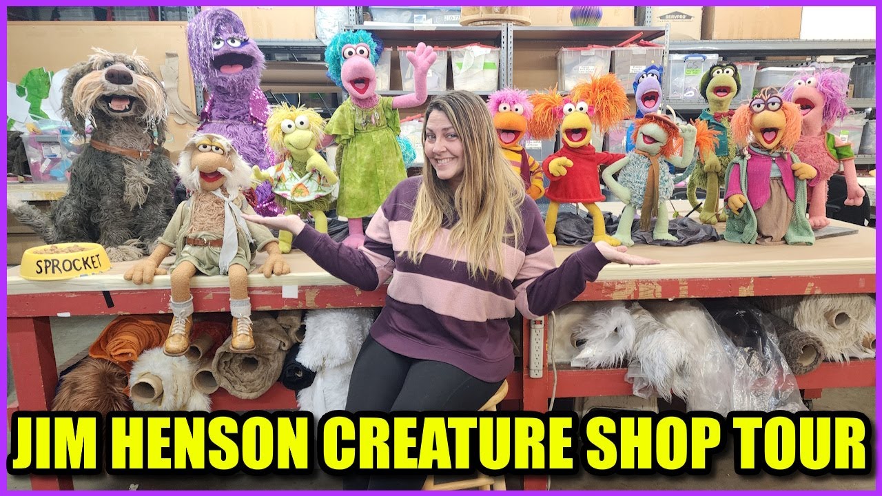 Come with me to the Jim Henson Creature Shop | Bringing Fraggle Rock ...
