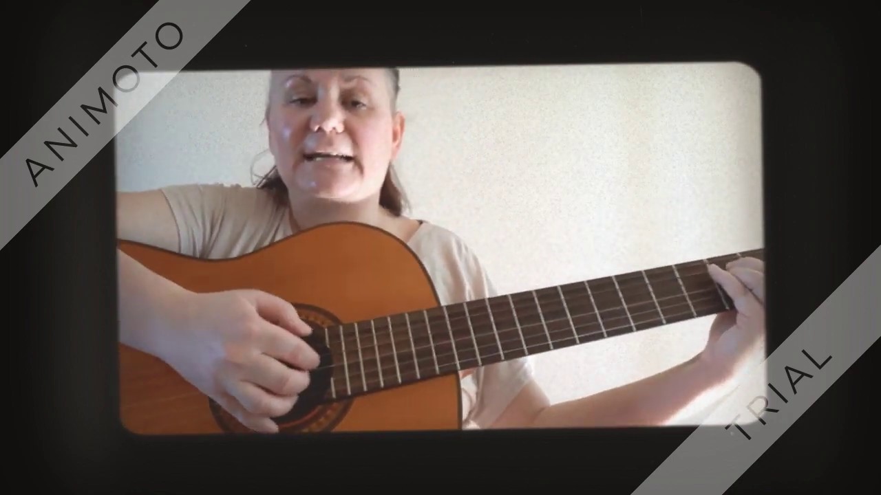 Guitar tutorial_E Major chord finger plucking - YouTube