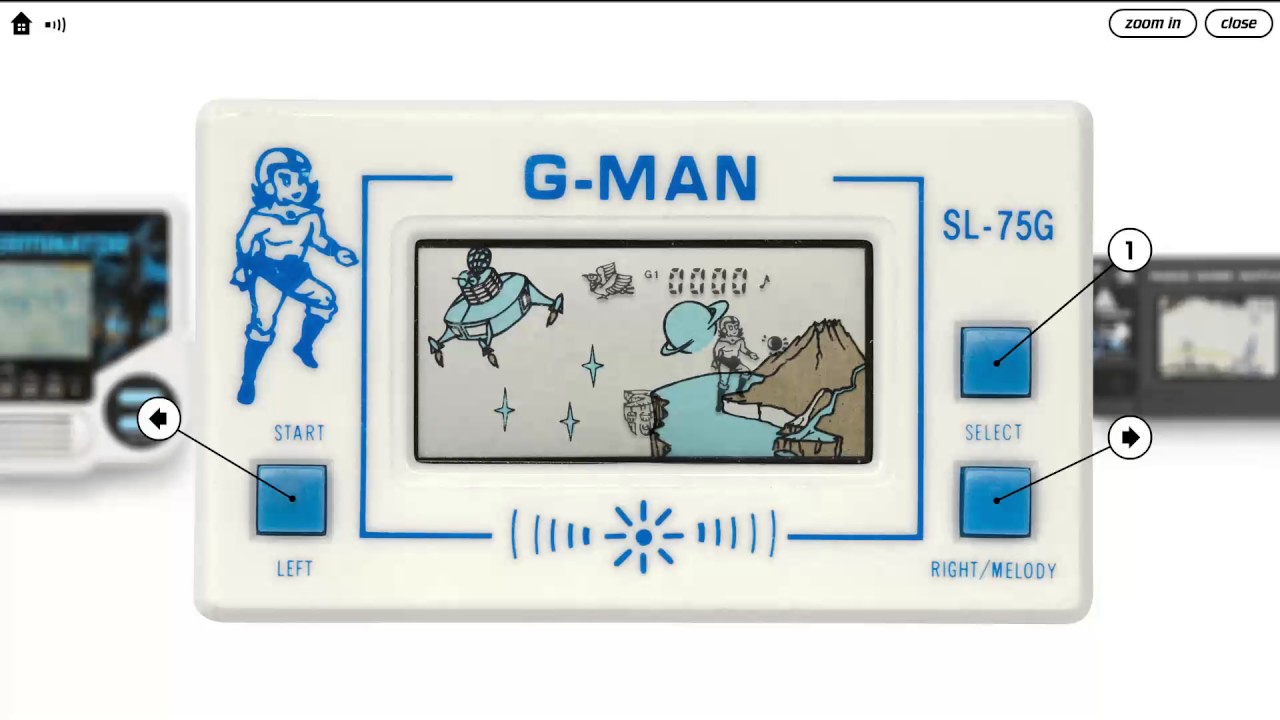 G MAN GMAN G MAN NINTENDO GAME & WATCH LIKE LCD HANDHELD FROM http pica ...