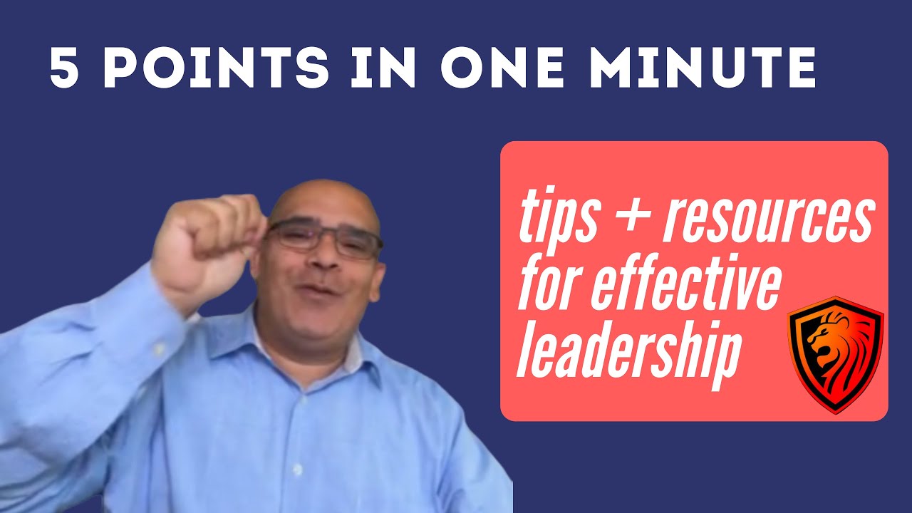 5 Good Practices of Leadership - YouTube