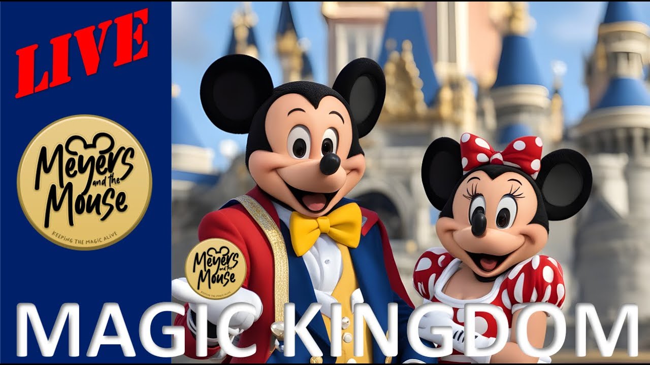 🔴 LIVE - MAGIC KINGDOM - DISNEY WORLD LIVE STREAM - YouTube