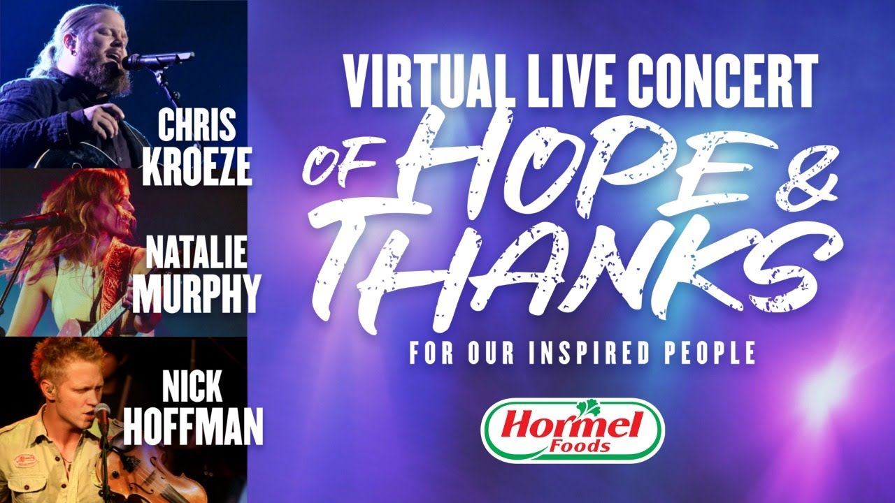 Virtual Live Concert of Hope & Thanks For Our Inspired People - YouTube