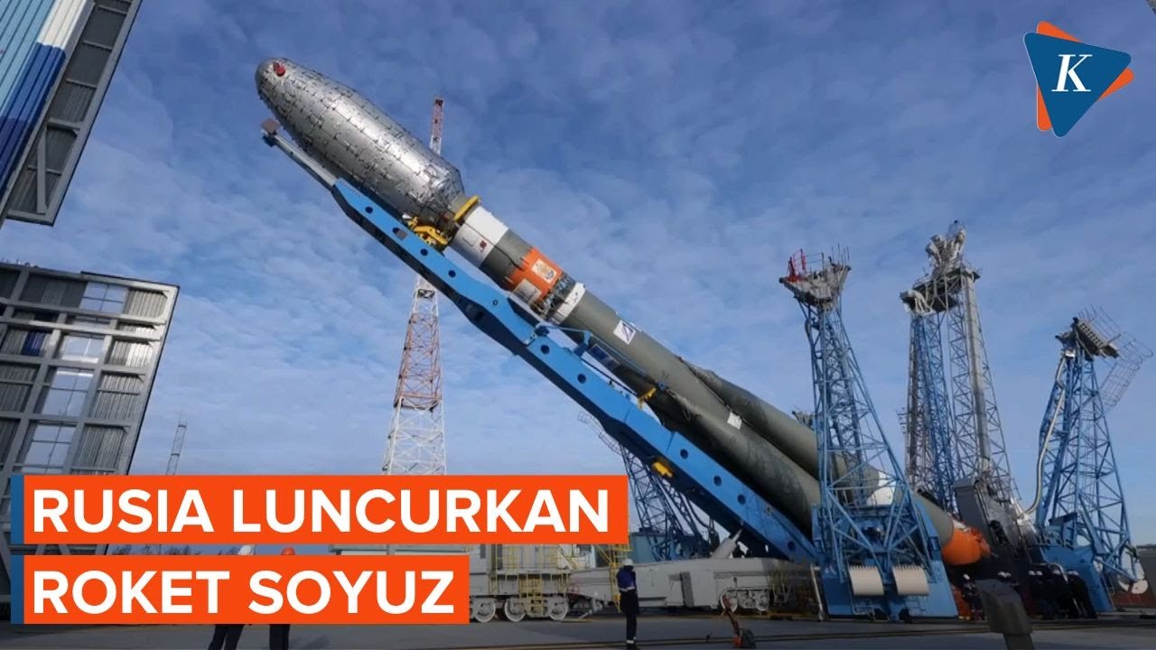 Detik-detik Rusia Luncurkan Roket Soyuz untuk 55 Satelit ke Orbit - YouTube