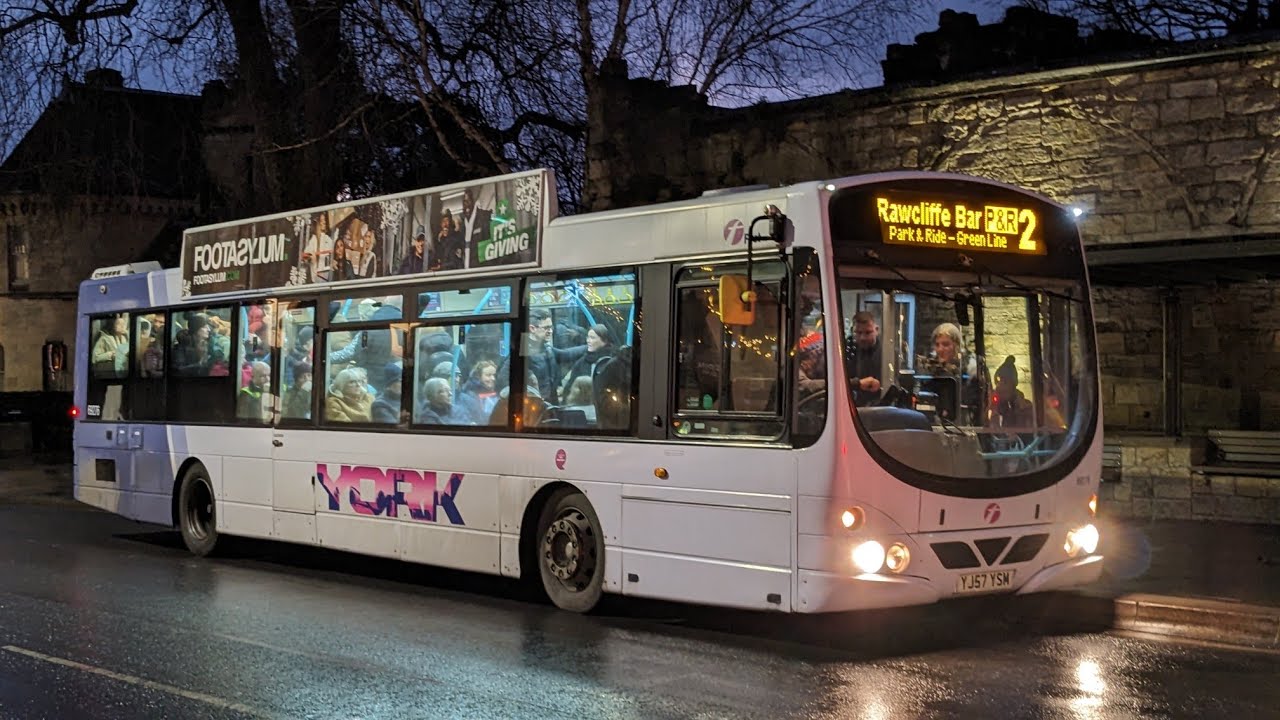 *Full Route Visual* First York Route 2 (Rawcliffe Bar - Museum Street ...