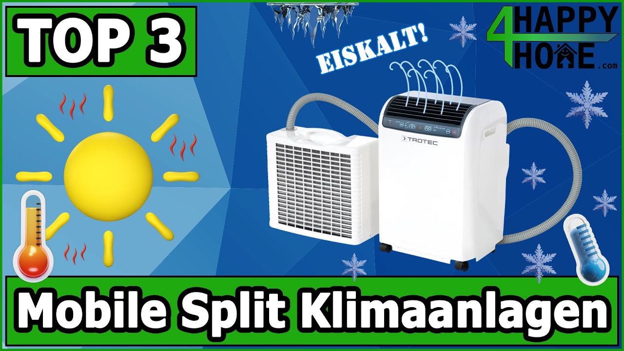 Mobile Split Klimaanlage Vergleich für 2025 ️ Top 3 Modelle von REMKO ...
