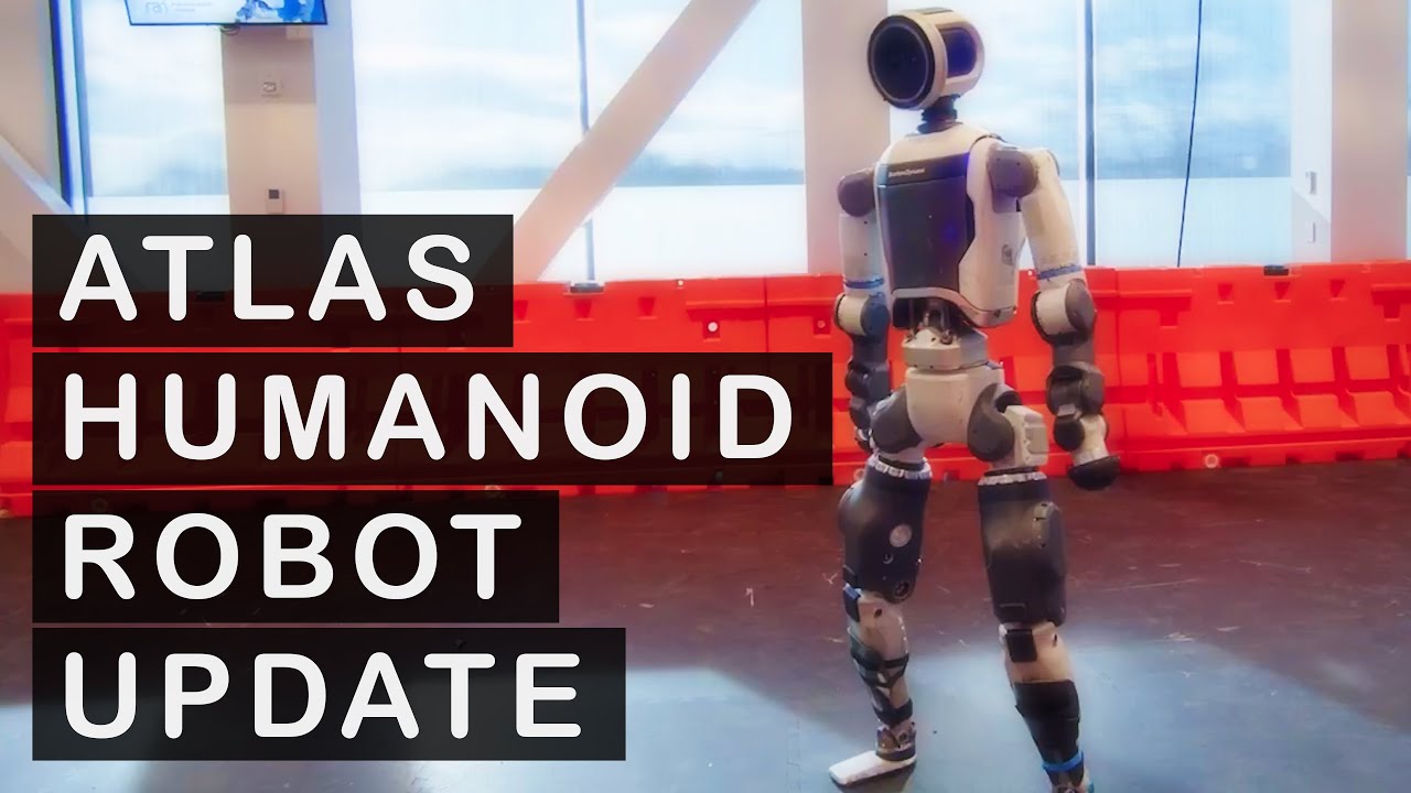 Atlas V2 Humanoid Robot update from Boston Dynamics! - YouTube