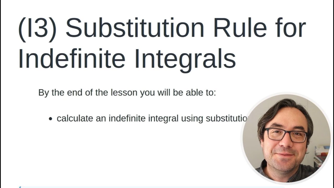MTH 141 Prep - Substitution Rule - YouTube