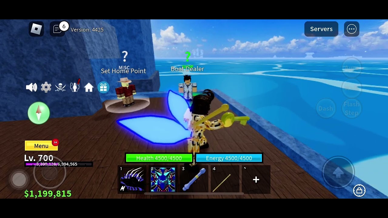 Finally reaching 2nd sea in Roblox Blox Fruits - YouTube