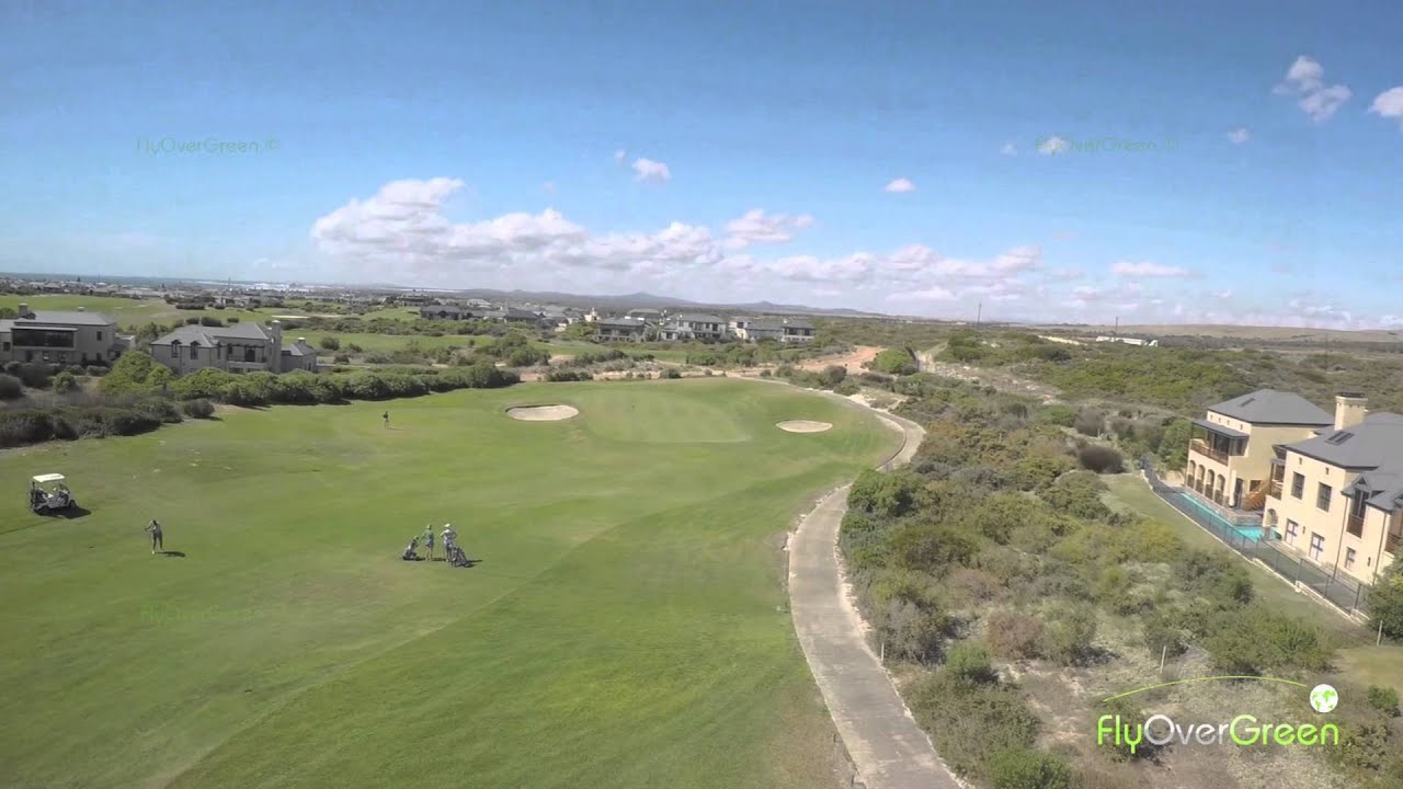 Atlantic Beach Golf Club - drone aerial video - Golf course - Hole#07 ...