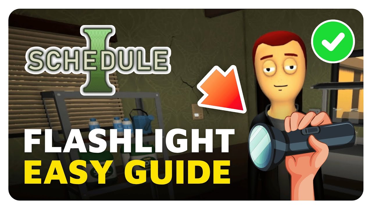 How To Use Flashlight in Schedule 1 (Quick Guide) - YouTube