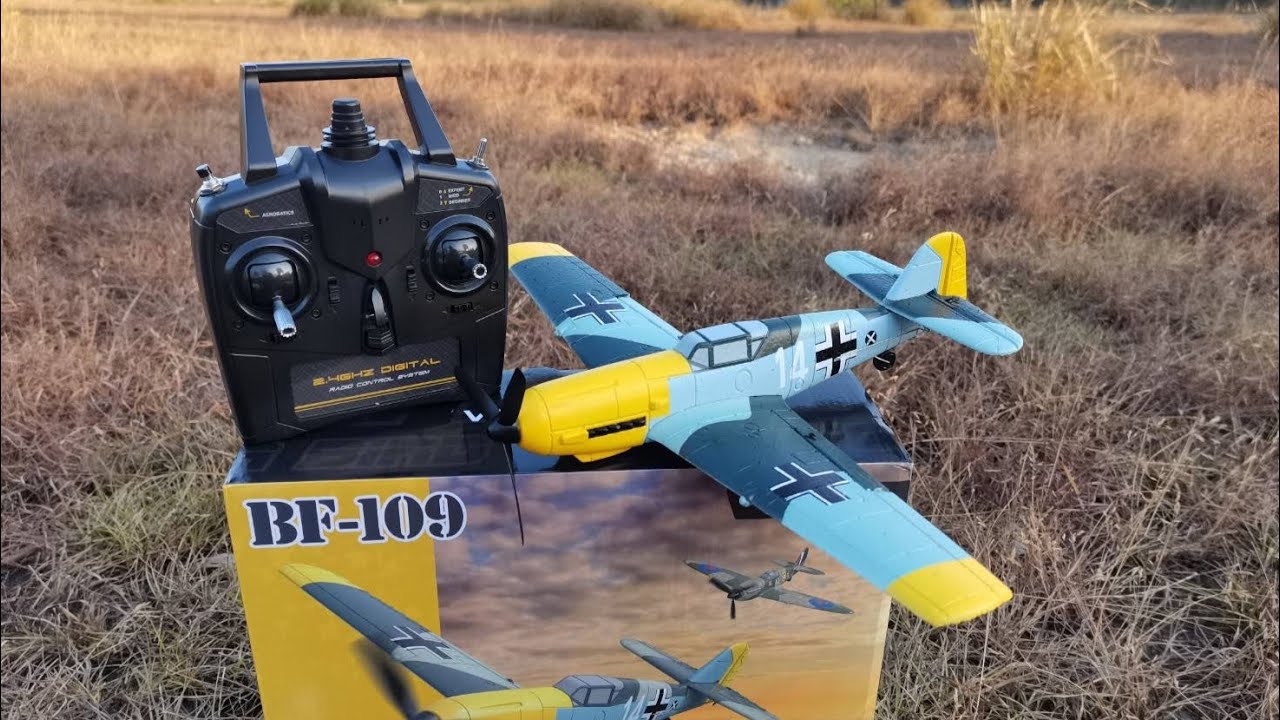 เครื่องบินบังคับ VOLANTEX RC BF-109 4CH 2.4 GHZ V761-11 ราคา 2790.บาท ...