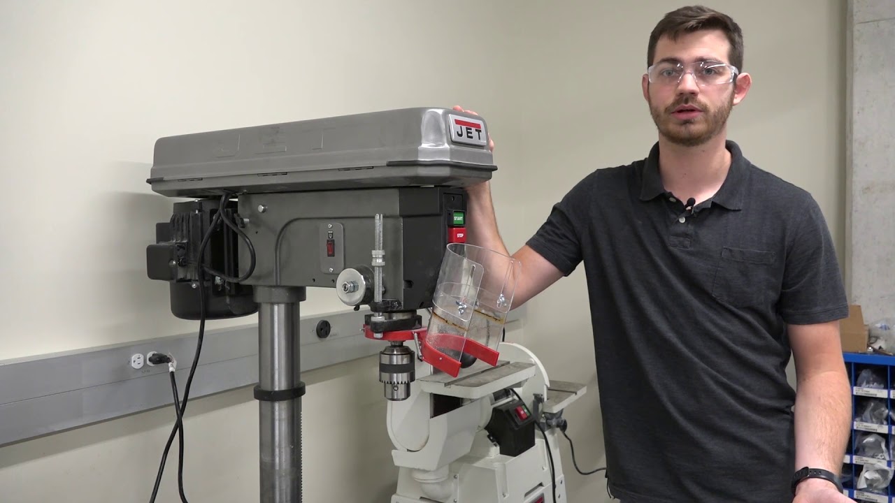 Drill Press Operation - YouTube