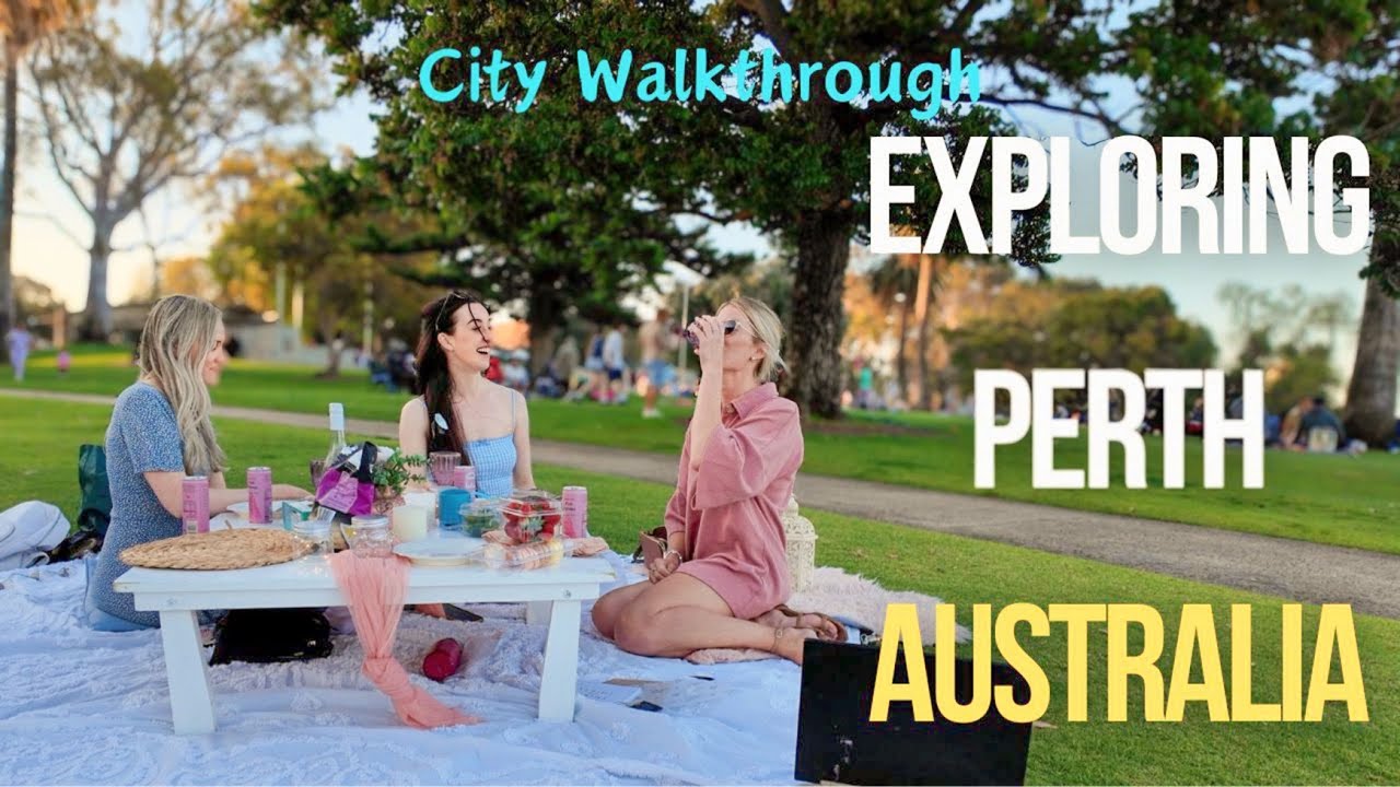 Perth City Tour | Exploring Western Australia | City Walkthrough | Indian in Australia #1 - YouTube