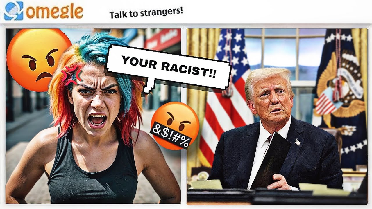 ANGRY LIBERALS VS DONALD TRUMP ON OMEGLE !! - YouTube