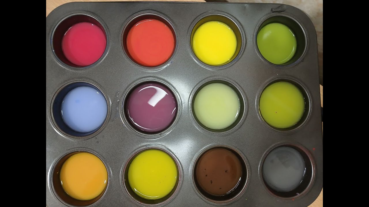 12 Colors Made from Just 3 Primary Colors | Acrylic Color Mixing Tutorial #colormixing #art # ...